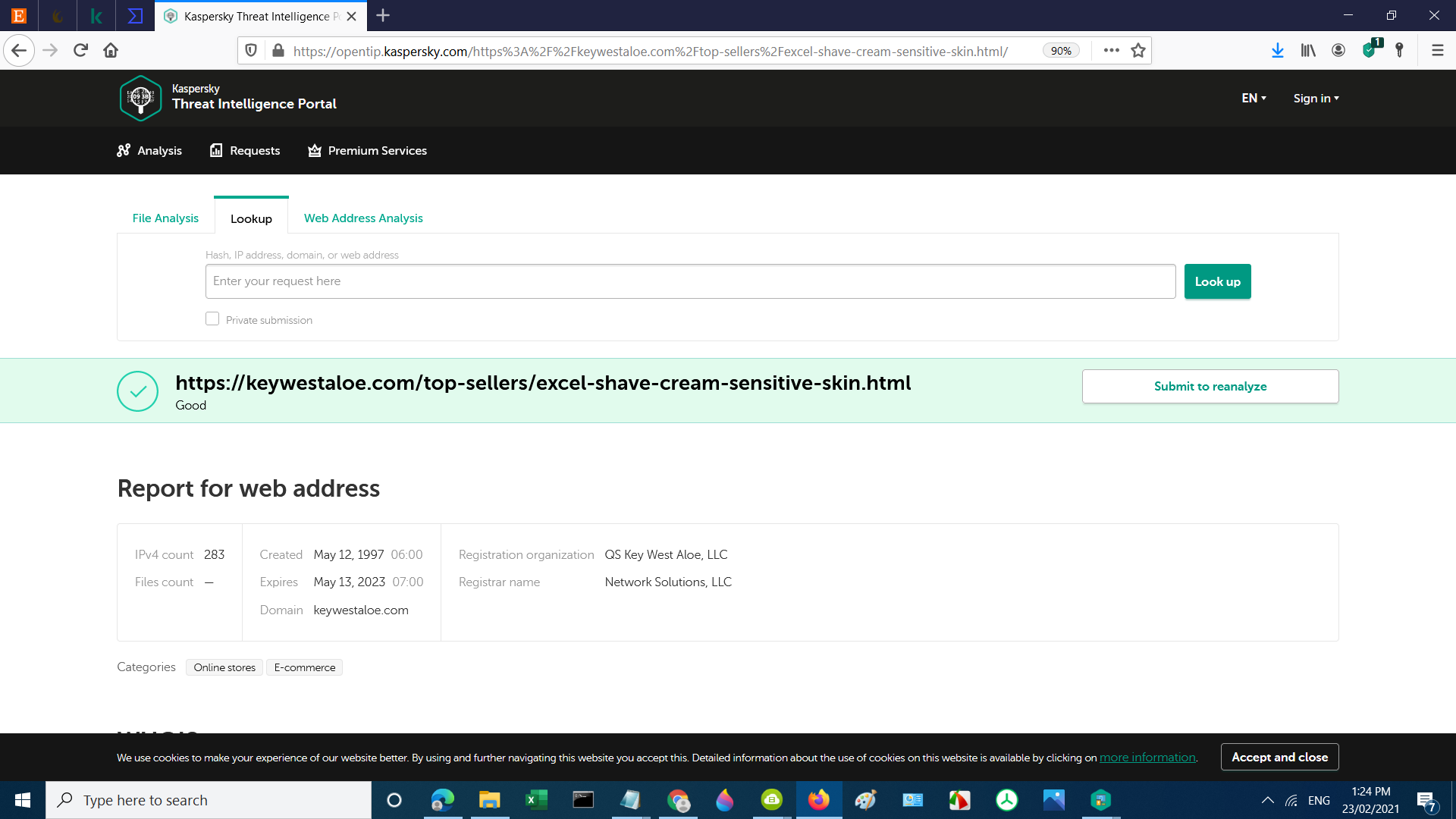 Kaspersky blocking website, detected as HEUR:Trojan-PSW.Script.Generic ... Kaspersky blocking website, detected as HEUR:Trojan-PSW.Script.Generic ...