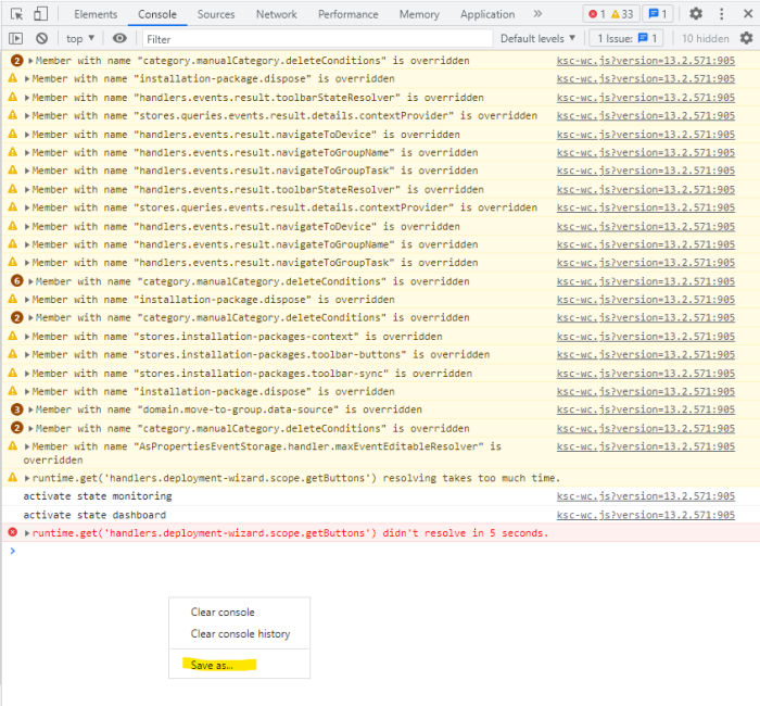 How To Collect Logs From Chrome Devtool For Ksc Web Console [ksc For Windows] Advice And